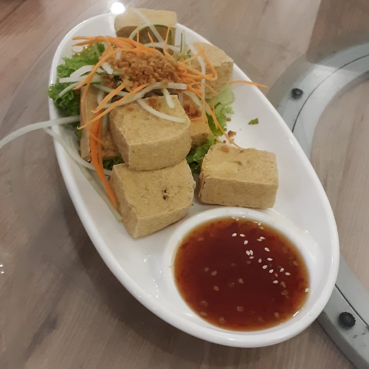 Yes Natural Restaurant Geylang, Singapore Thai Style Tofu Review | abillion