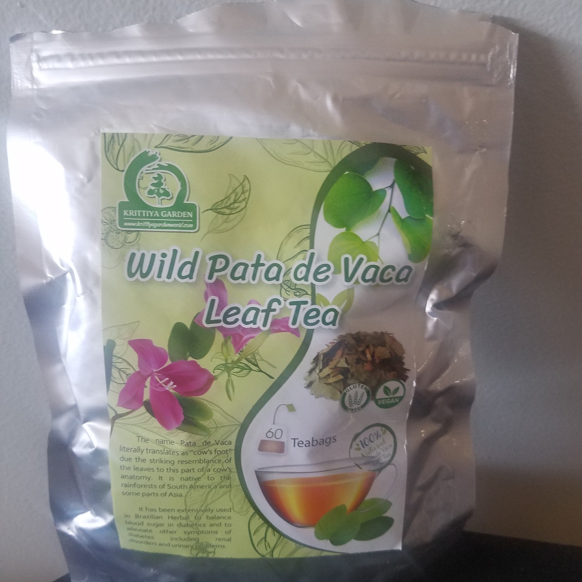 Wild Pata de Vaca Leaf Tea from Krittiya Garden - Vegan Product Reviews ...