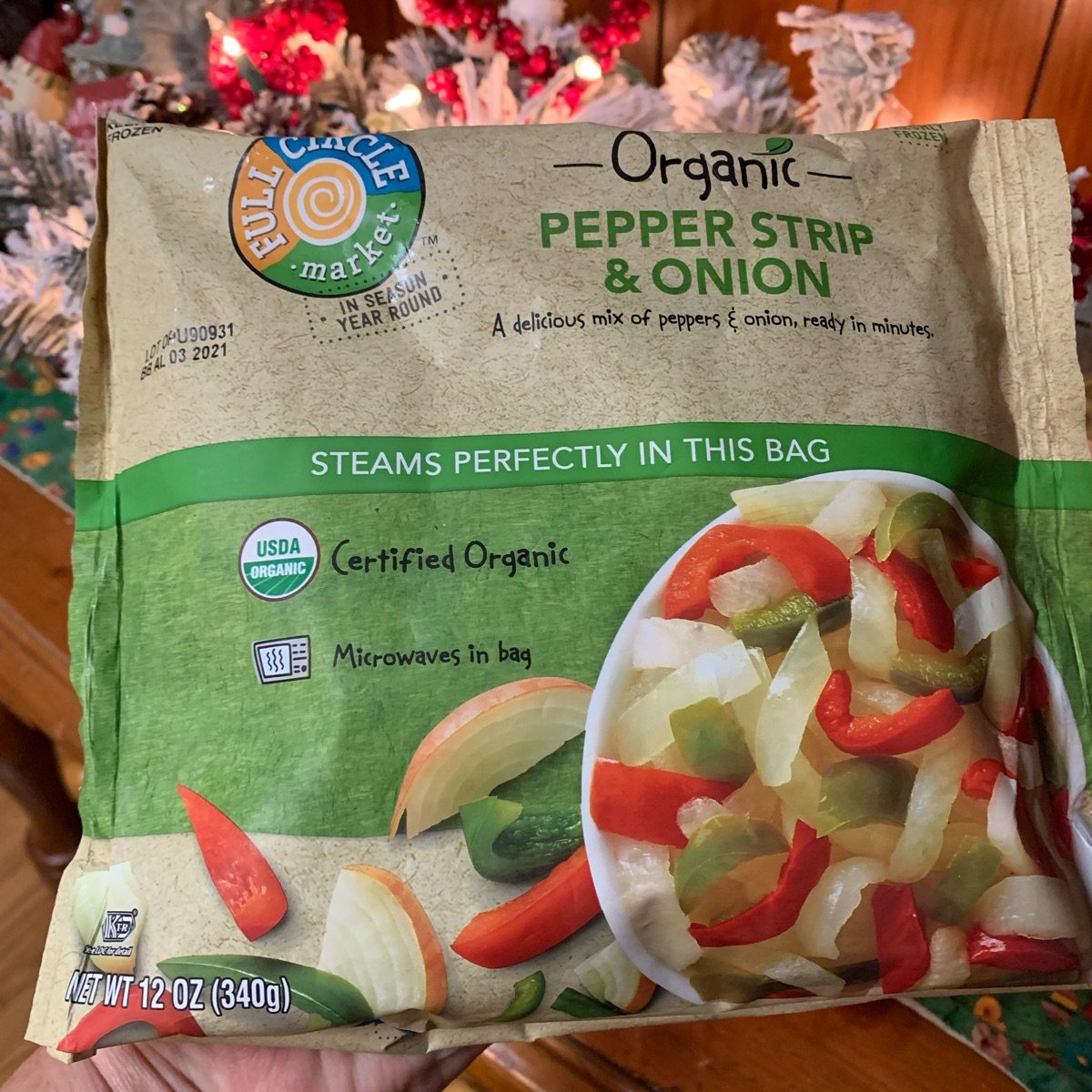 Organic Pepper Strip and Onions from Full Circle Market - Vegan Product ...