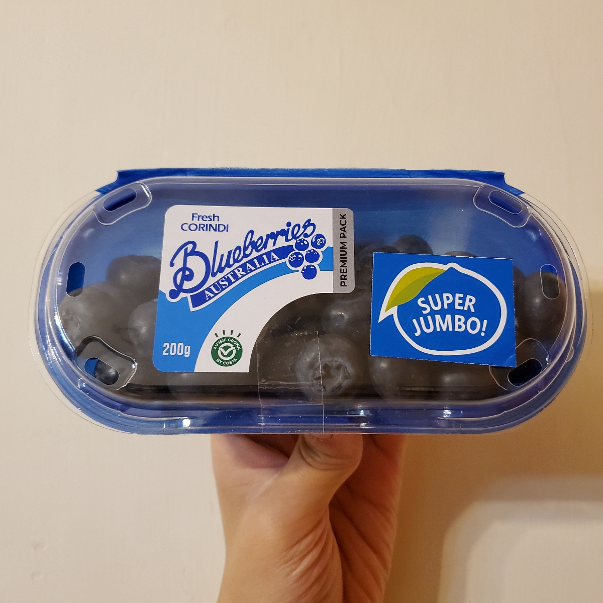 Super Jumbo Blueberries from Fresh Corindi - Vegan Product Reviews ...