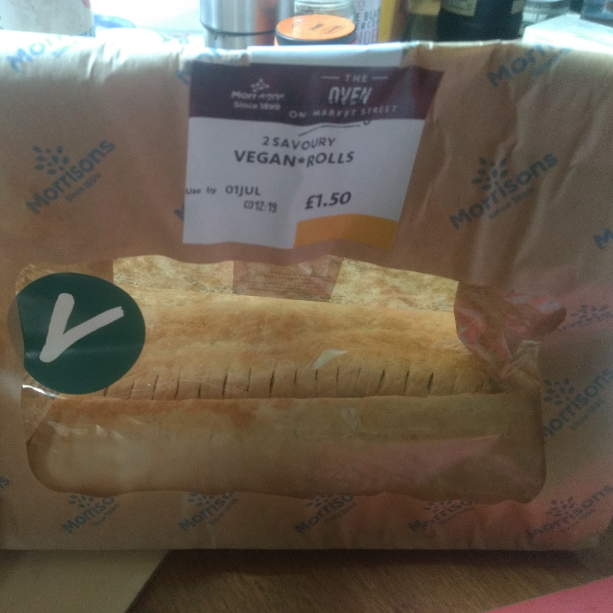Savoury Vegan Rolls from Morrisons - Vegan Product Reviews & Ratings ...
