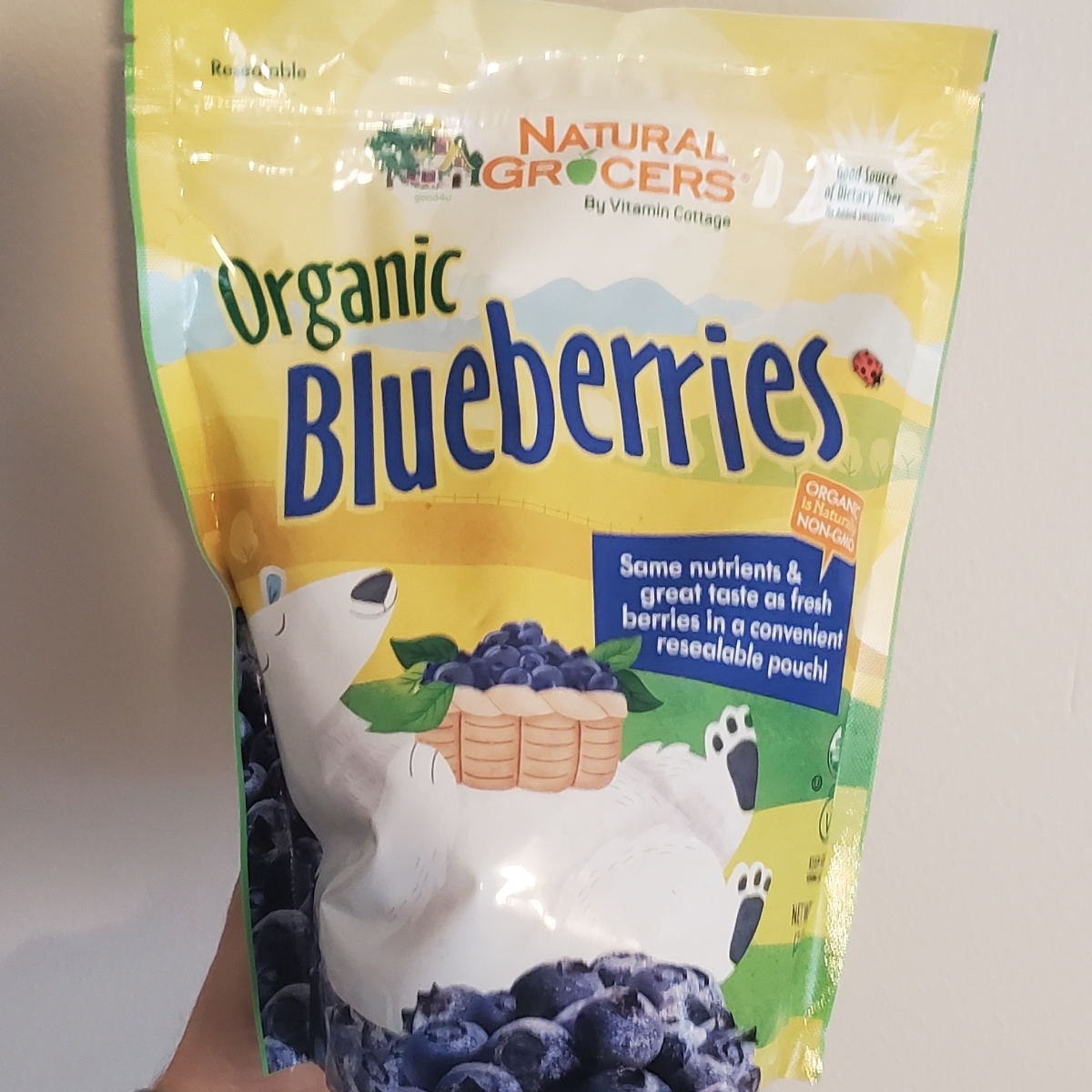 Organic Blueberries frozen from Natural Grocers - Vegan Product Reviews ...