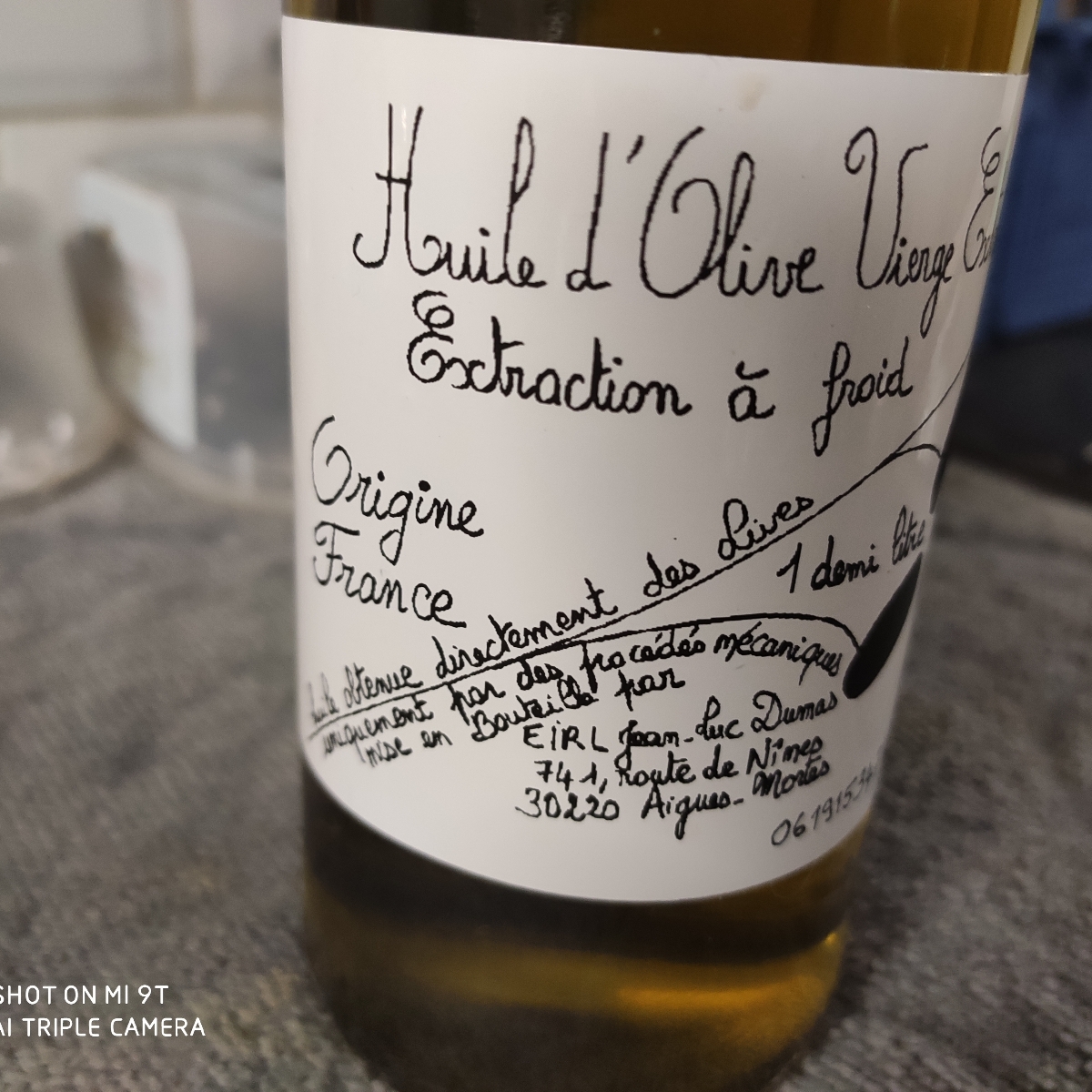 Huile olive from Huile d olive extra vierge artisanale - Vegan Product ...