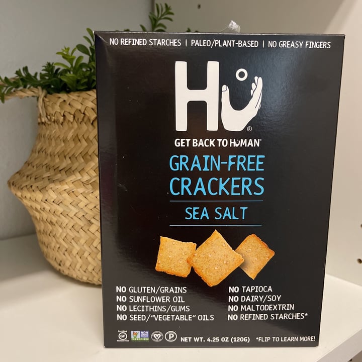 Hu Kitchen Grain-Free Crackers: Sea Salt Review | abillion