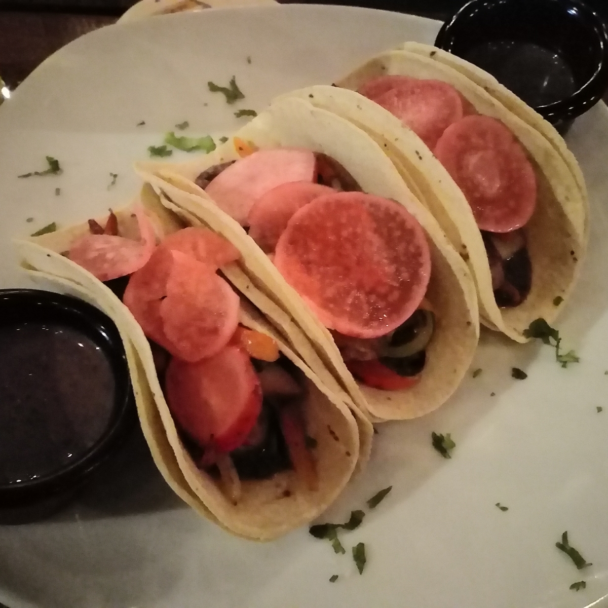 Taco Week at La Rana Dorada | Brisas del golf - Vegan Dish Reviews ...