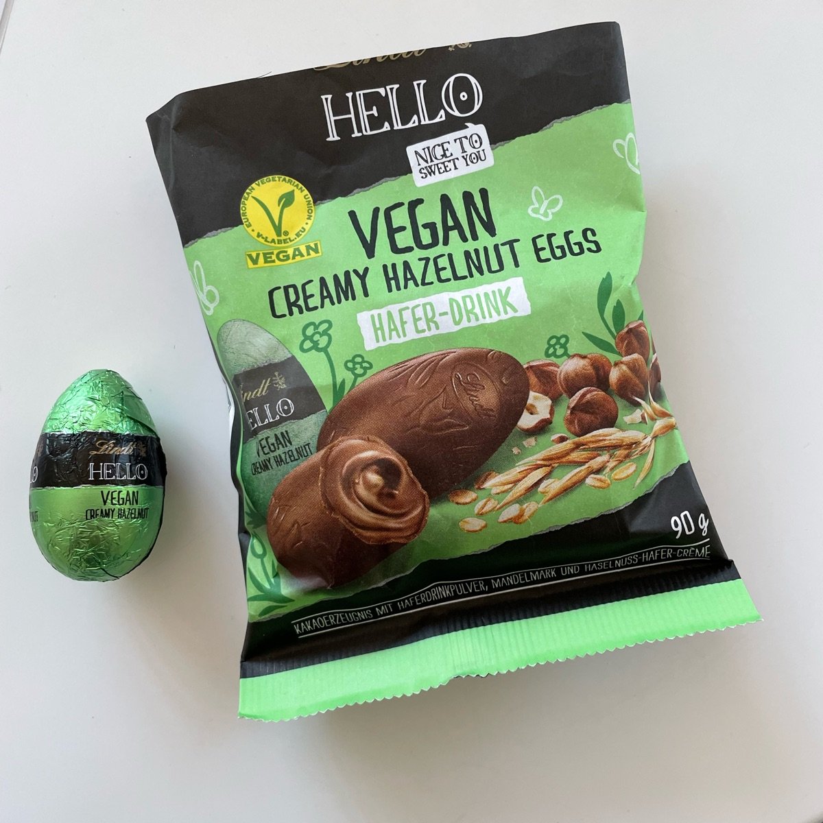 Hello Vegan Creamy Hazelnut Eggs from Lindt - Vegan Product Reviews ...