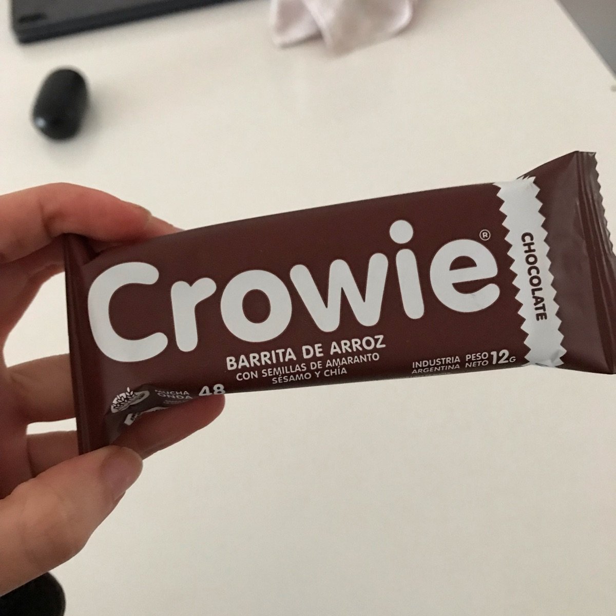 Barrita de Arroz de Chocolate at Crowie - Review by @jjazcuello | abillion
