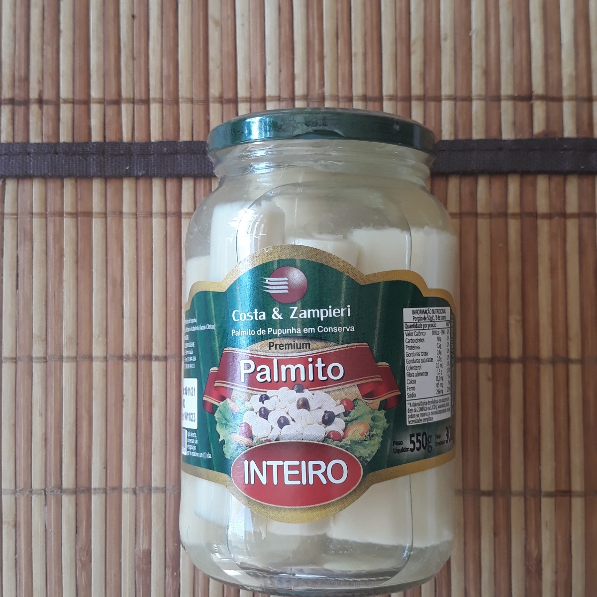 Palmito from R L produtos alimentícios - Vegan Product Reviews ...