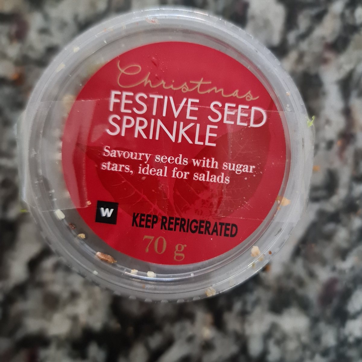 Festive seed sprinkle from Woolworths Food - Vegan Product Reviews ...