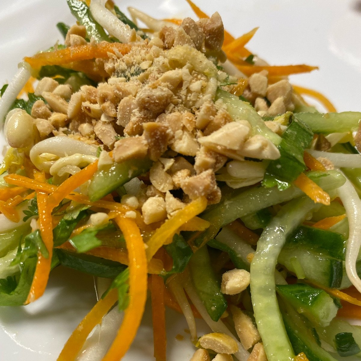 Burmese Vegetable Salad - סלט ירקות בורמזי at Zozobra, Kfar Sava ...
