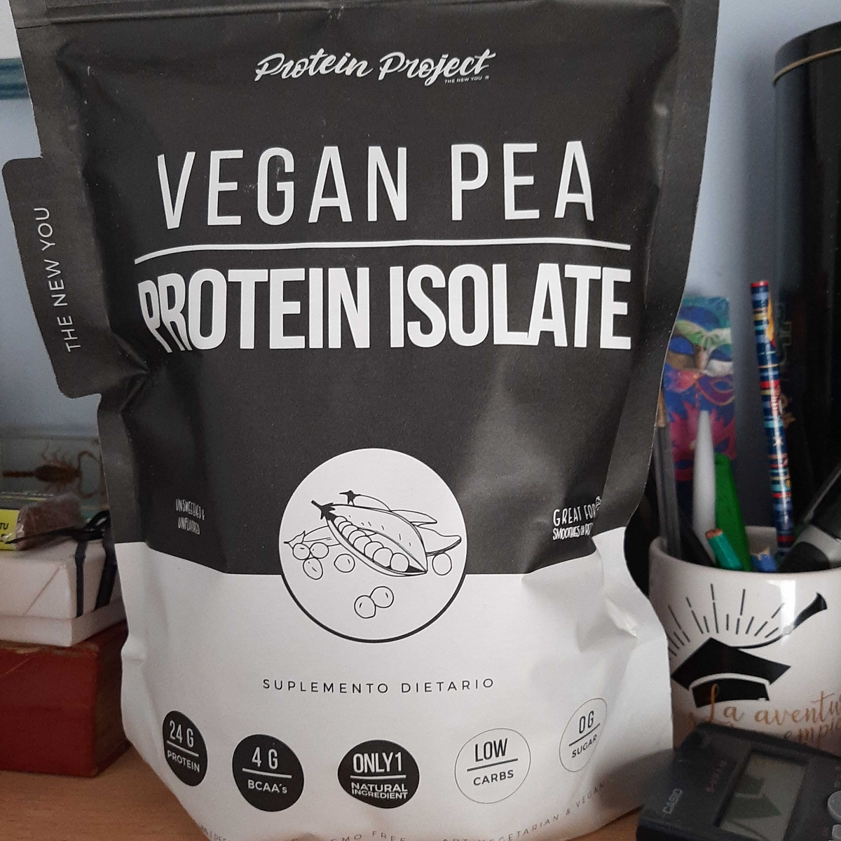 Vegan Protein Isolate Unsweetened & Unflavoured from Protein Project ...