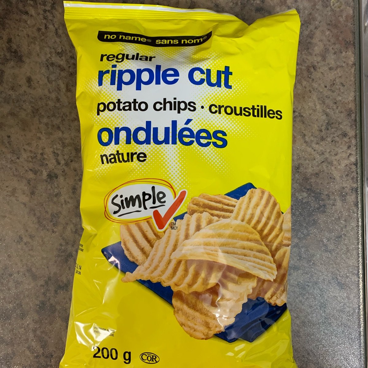 Regular Ripple Cut Chips from No Name Sans Nom - Vegan Product Reviews ...