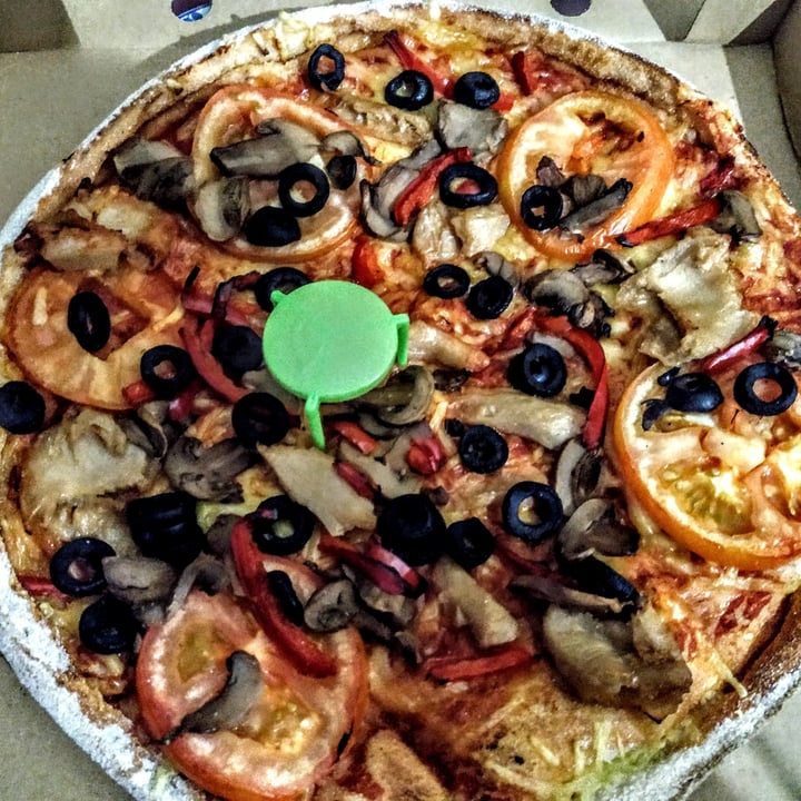 Telepizza Madrid, Spain Pizza Campesina Vegui Review | abillion