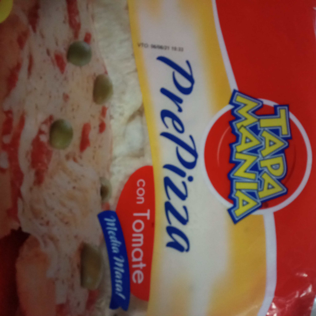 Prepizza con tomate from Tapamania - Vegan Product Reviews & Ratings ...