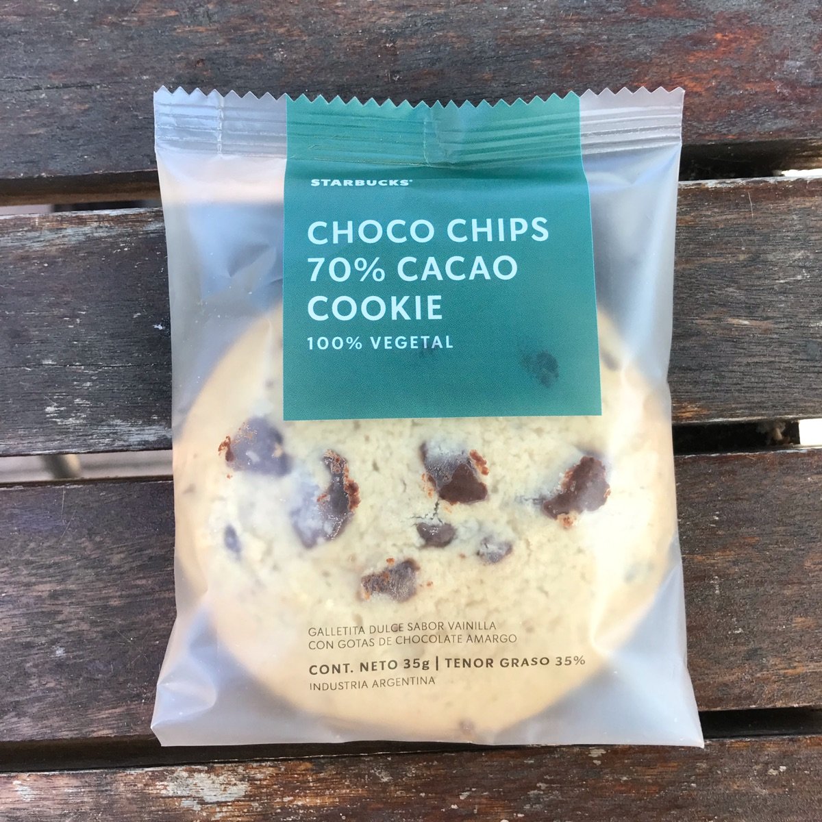 Starbucks COOKIE Choco Chips 70% Cacao Reviews | abillion