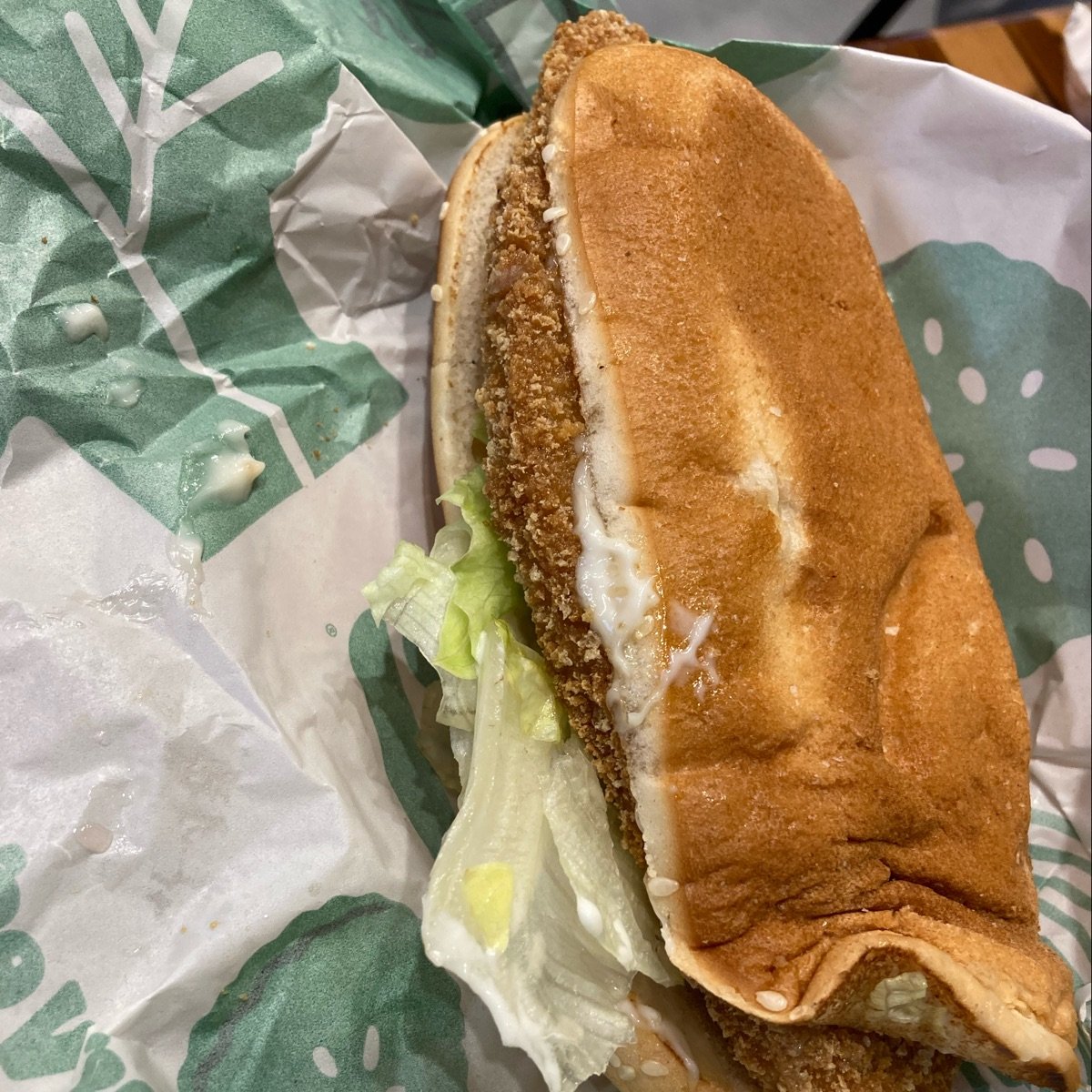 king de pollo vegetal at BurgerKing, Buenos Aires - Vegan Dish Reviews ...
