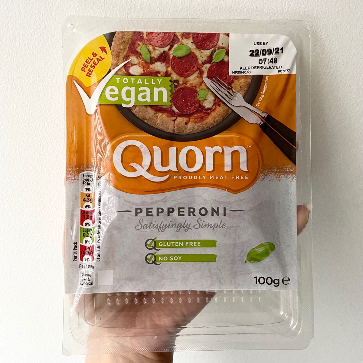 Pepperoni from Quorn - Vegan Product Reviews & Ratings | abillion