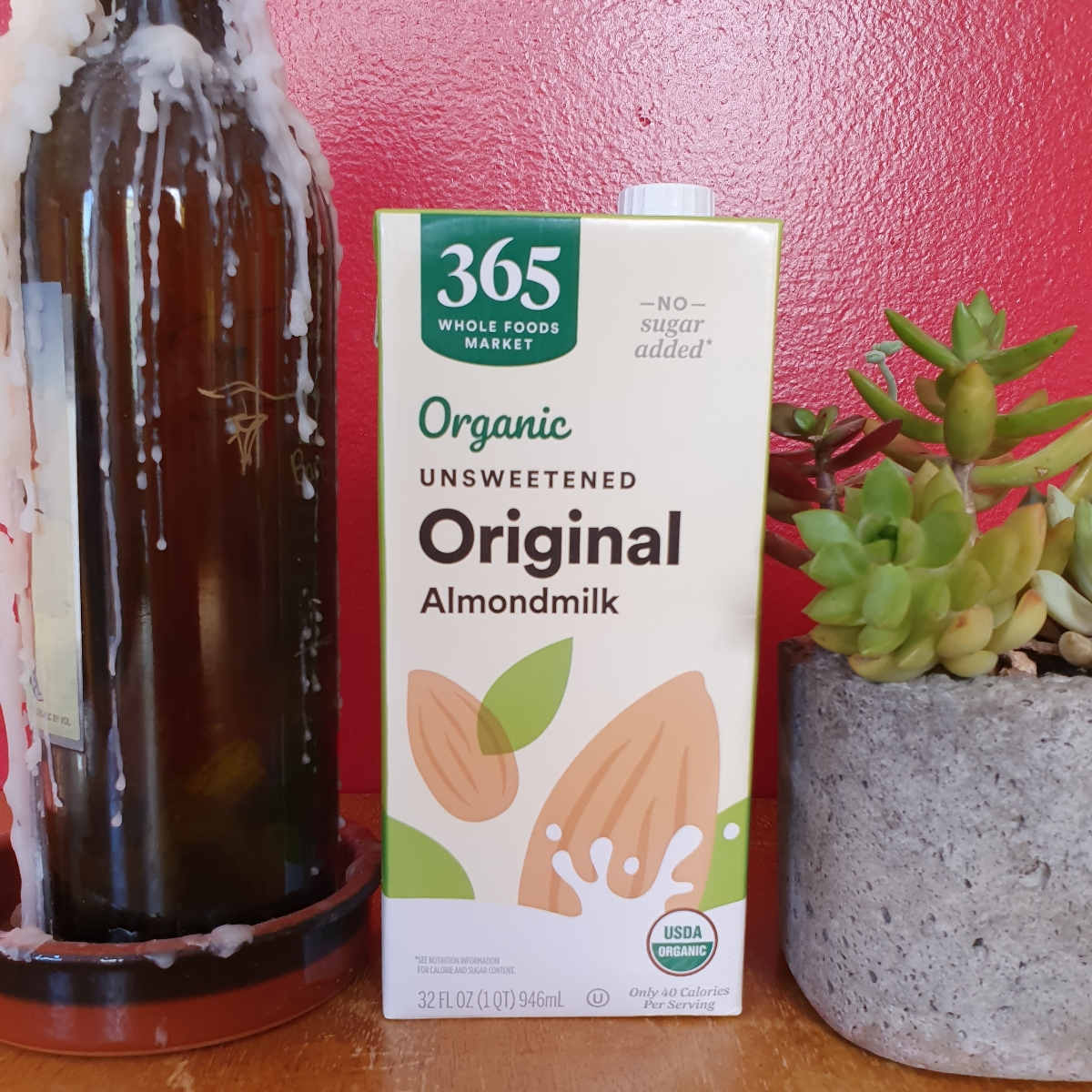 Organic Unsweetened Original Almond Milk from Whole Foods Market ...