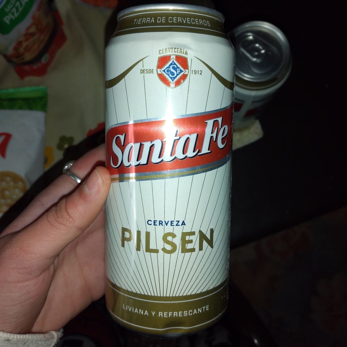 cerveza pilsen from SantaFe - Vegan Product Reviews & Ratings | abillion