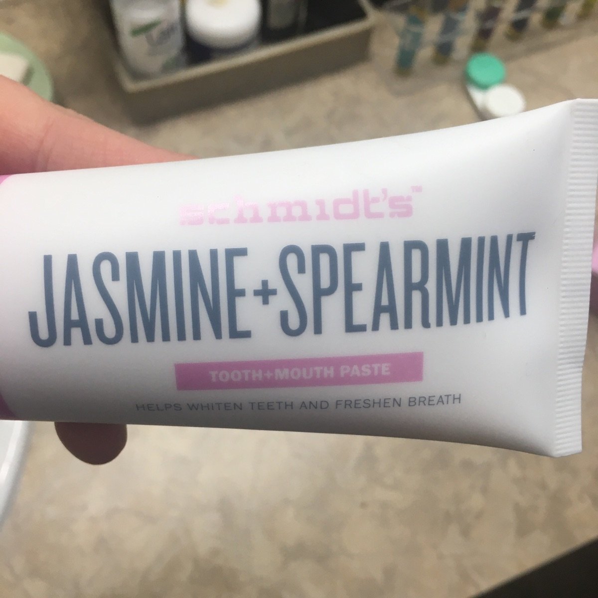 Jasmine + Spearmint Tooth + Mouth Paste from Schmidt's - Vegan Product ...