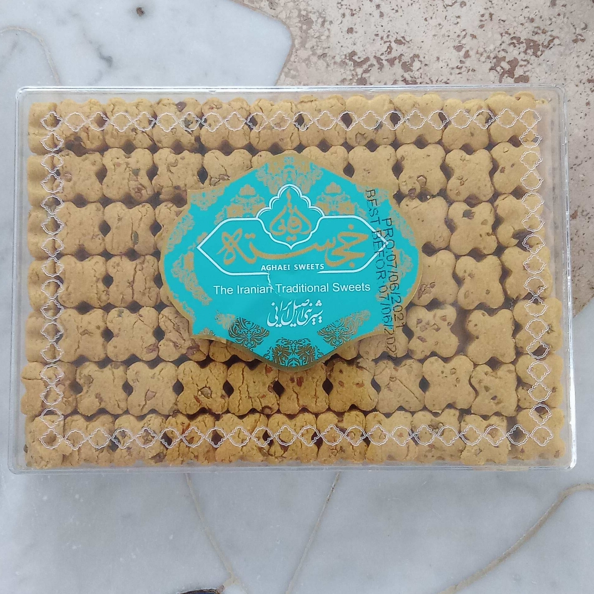 The Iranian Traditional Sweets from Aghaei sweets - Vegan Product ...