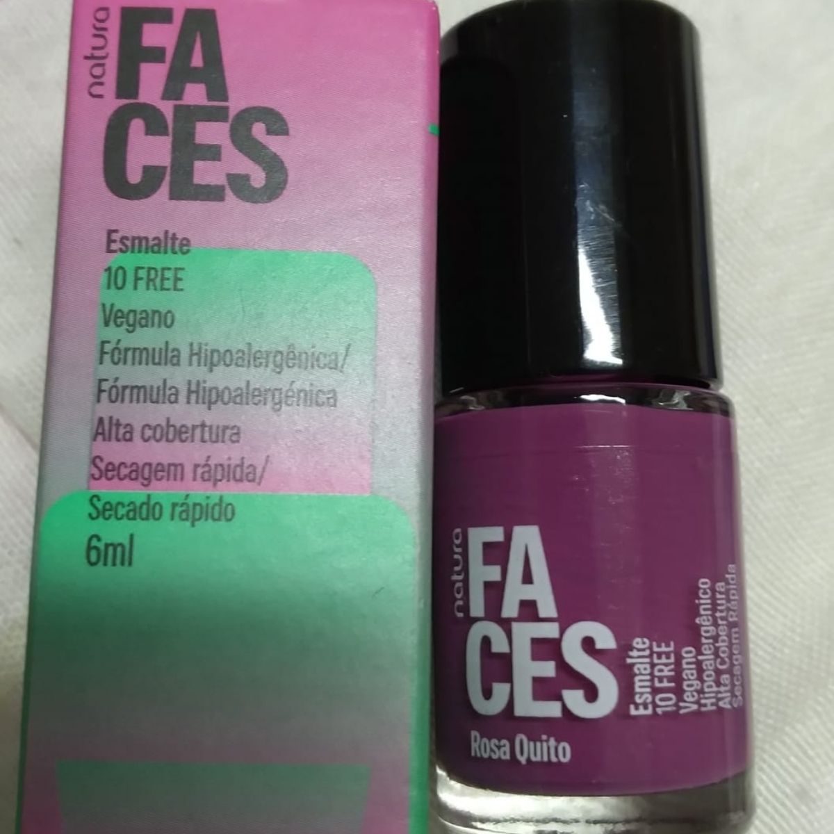 esmalte faces from Natura - Vegan Product Reviews & Ratings | abillion