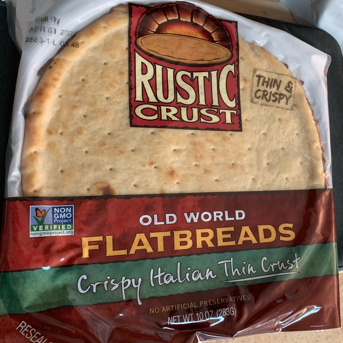 Crispy Italian Thin Crust from Rustic Crust - Vegan Product Reviews ...