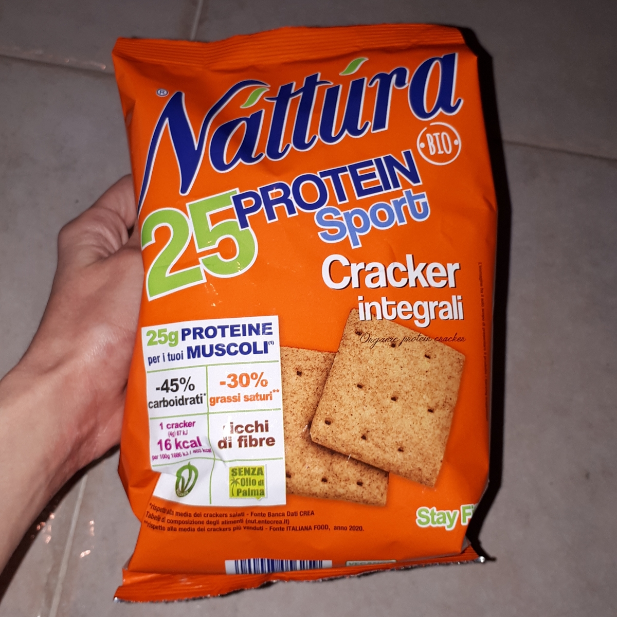 Protein crackers from Nattura - Vegan Product Reviews & Ratings | abillion