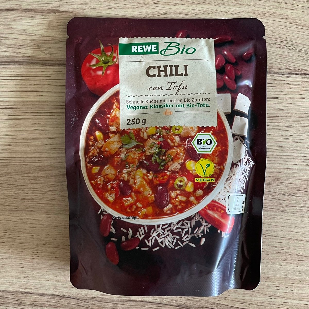Rewe Bio Chili con tofu 评价 | abillion