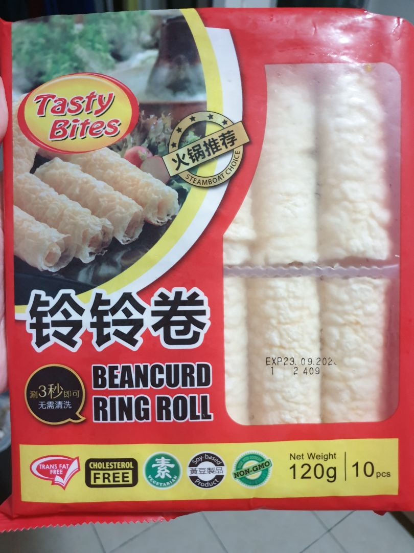 Tasty Bites Beancurd Ring Roll 评价 | abillion