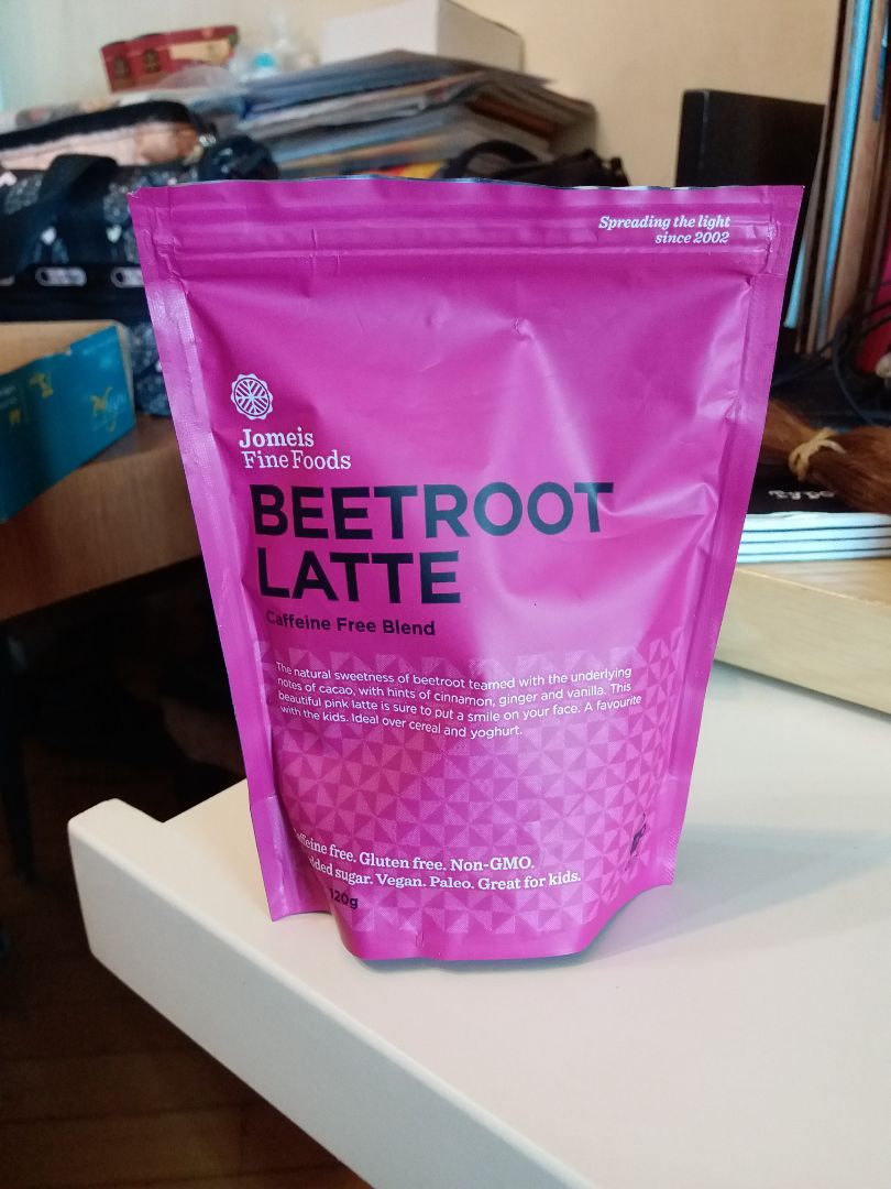 Beetroot Latte Powder from Jomeis Fine Foods - Vegan Product Reviews ...