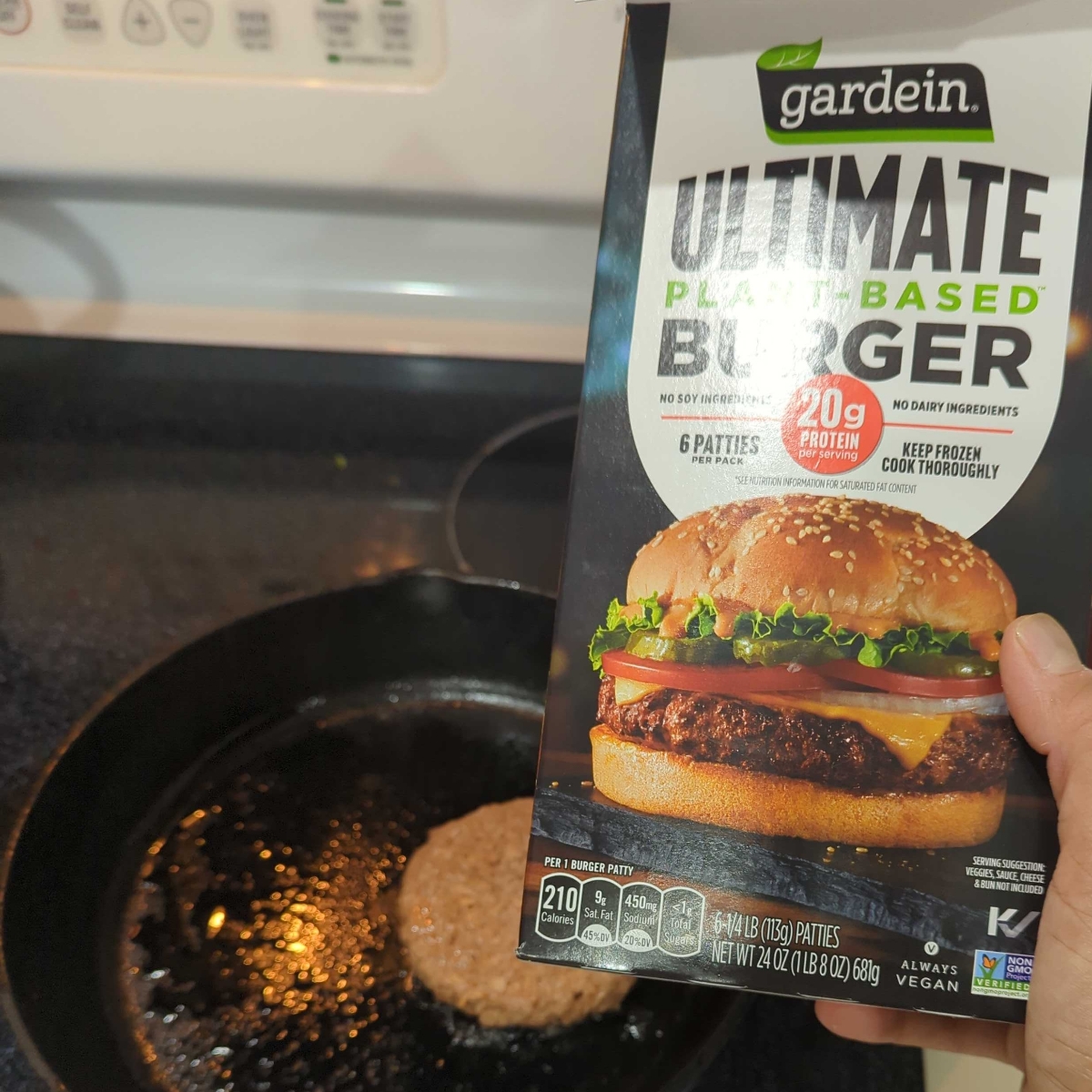 Plant Based Ultimate Burger from Gardein - Vegan Product Reviews ...