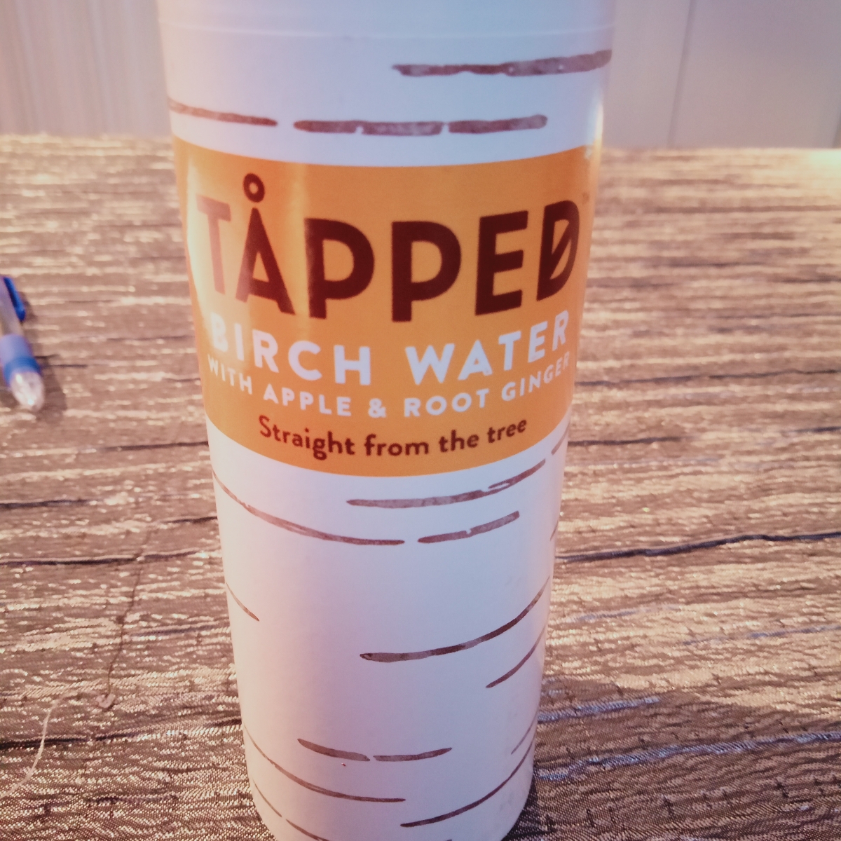 Apple and root ginger from TÅPPED Birch Water - Vegan Product Reviews ...