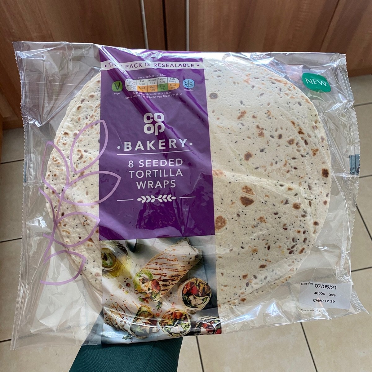 Seeded wraps from Coop - Vegan Product Reviews & Ratings | abillion