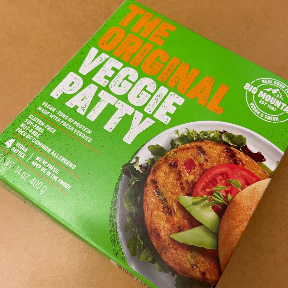 Veggie Patty from The Original - Vegan Product Reviews & Ratings | abillion