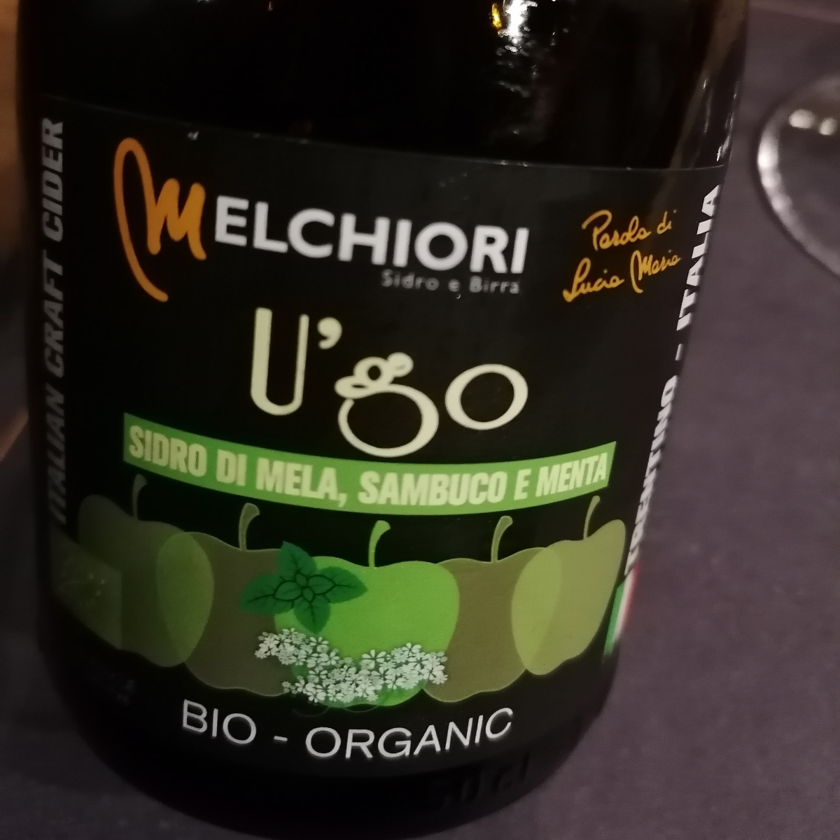 Sidro di mela, sambuco e menta from Melchiori U'go - Vegan Product ...