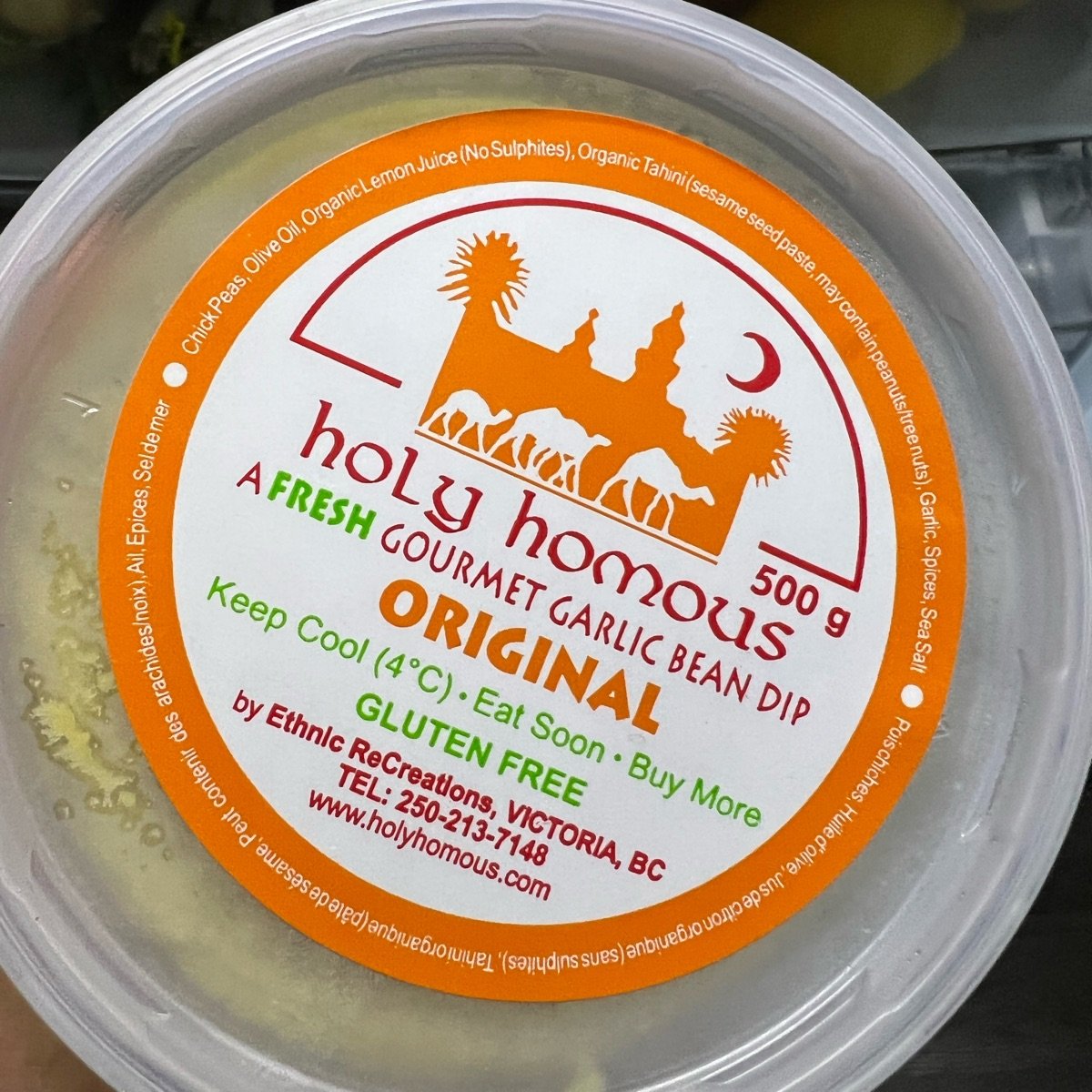 Original from Holy Homous - Vegan Product Reviews & Ratings | abillion