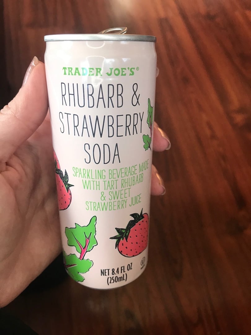 Rhubarb & Strawberry Soda from Trader Joe's - Vegan Product Reviews ...
