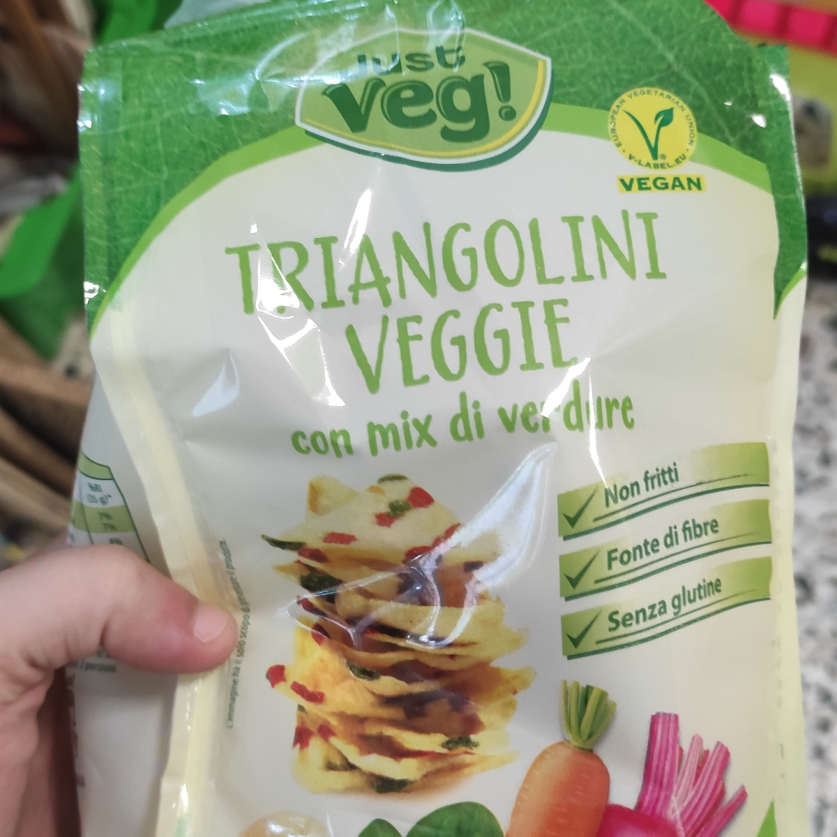 Triangolini veggie from Just Veg! (ALDI Italy) - Vegan Product Reviews ...