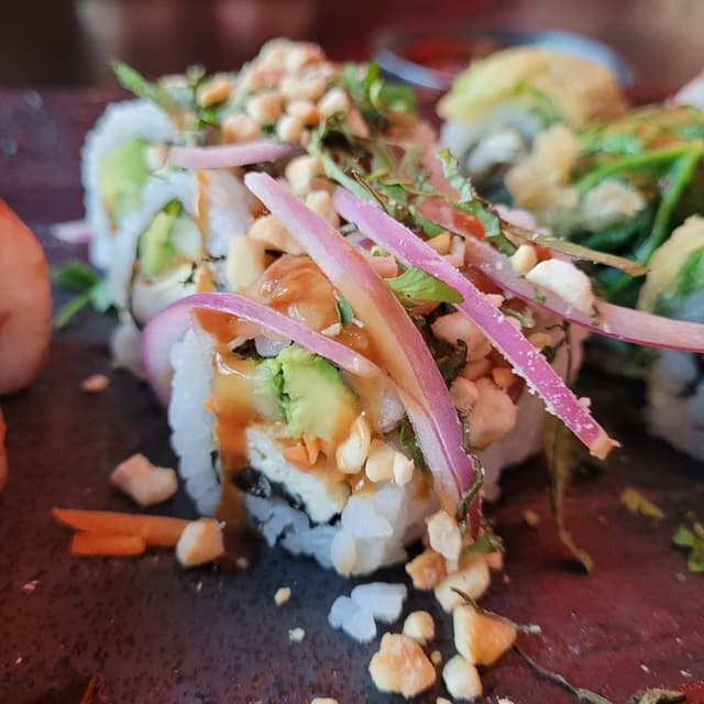 Thai Hippie at Blue Sushi Sake Grill, Chicago - Vegan Dish Reviews ...