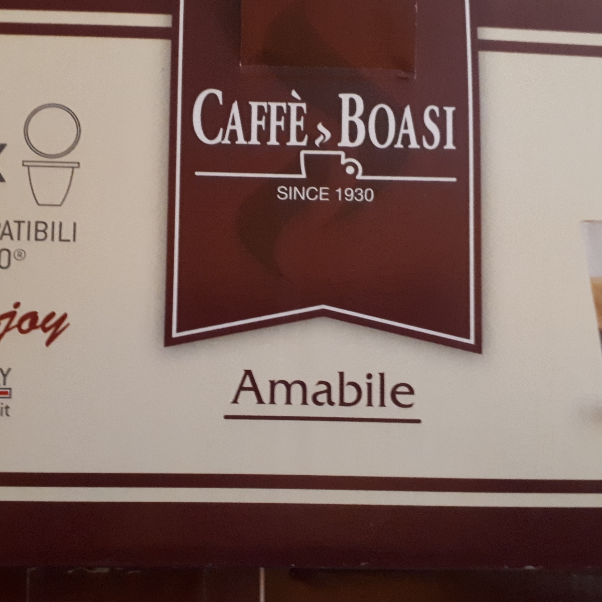 Capsule Amabile from Caffè Boasi - Vegan Product Reviews & Ratings ...
