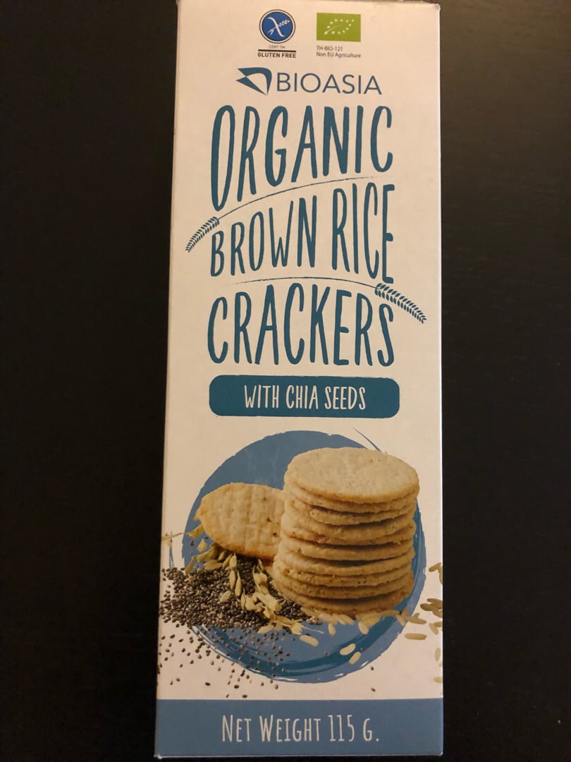 Organic Brown Rice Crackers from Bioasia - Vegan Product Reviews ...