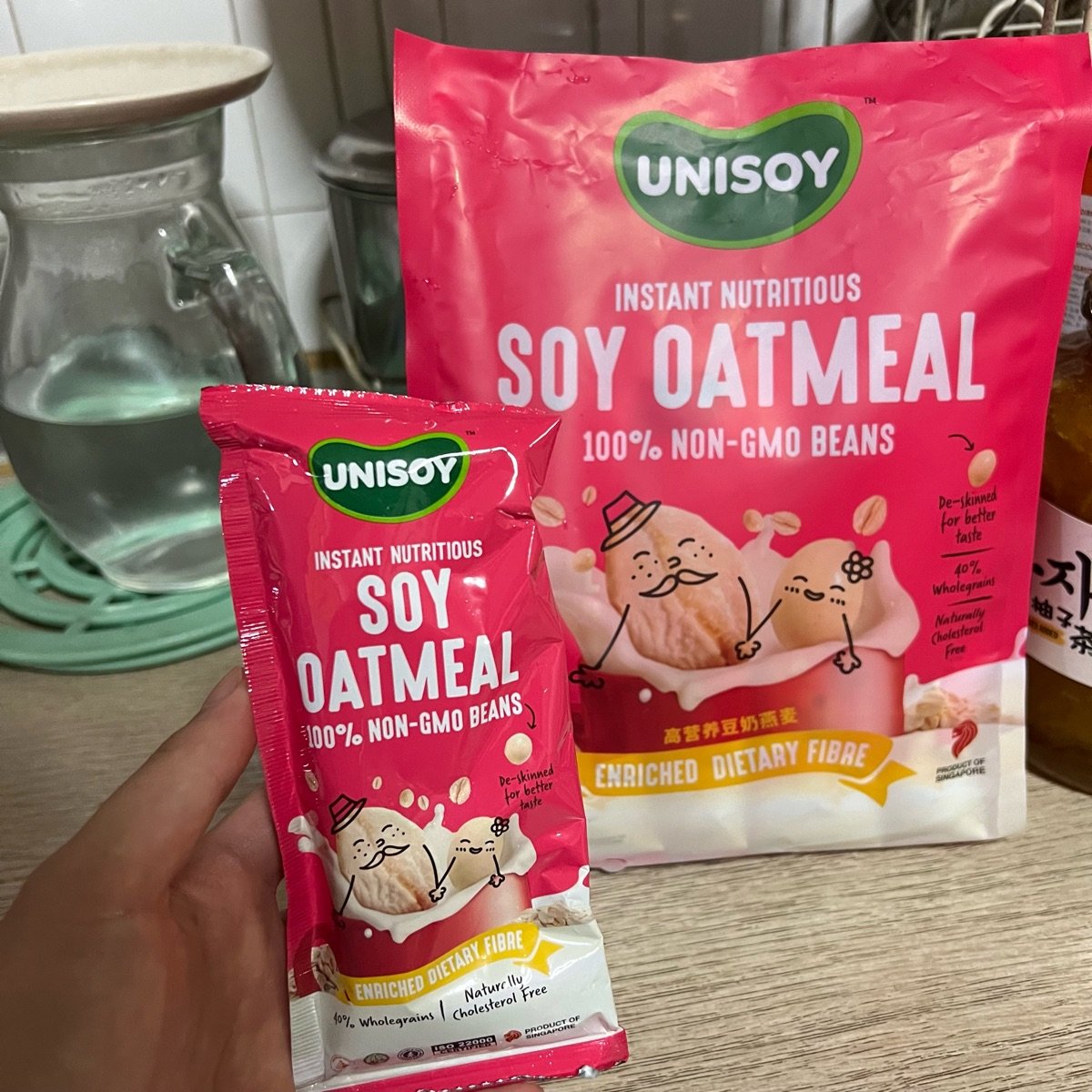 UNISOY Instant Nutritious Soy Oatmeal from Unisoy - Vegan Product ...