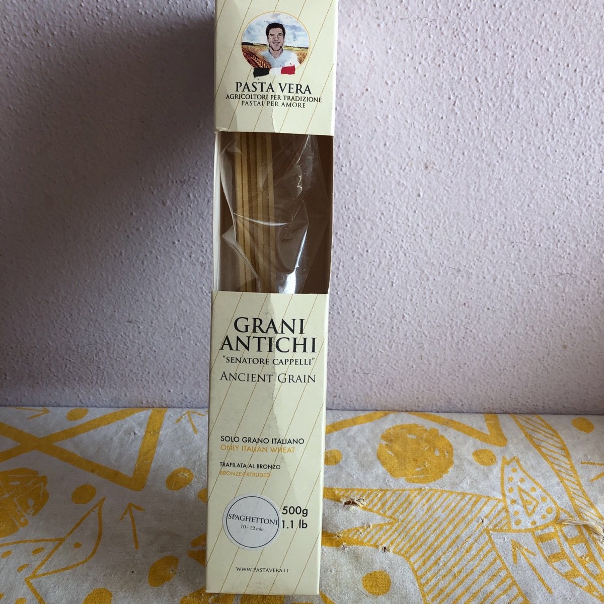 Spaghettoni grani antichi senatore capelli from Pasta vera - Vegan Product Reviews & Ratings ...