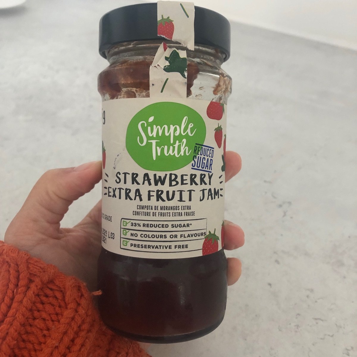 Strawberry Extra Fruit Jam from Simple Truth - Vegan Product Reviews ...