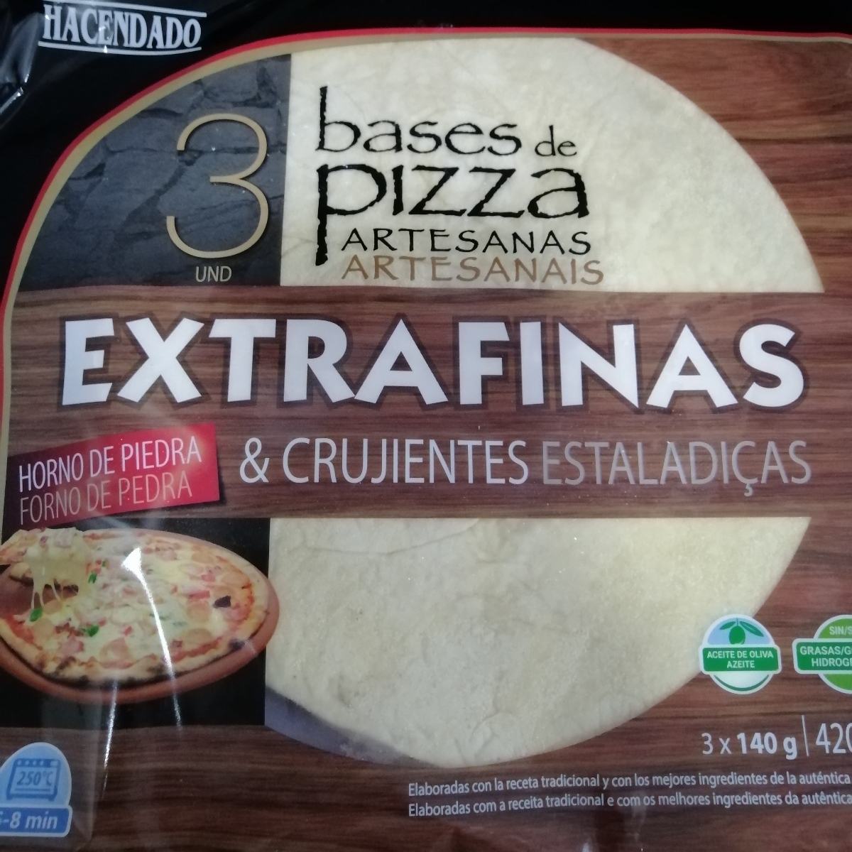 Hacendado Base de pizza Reviews | abillion