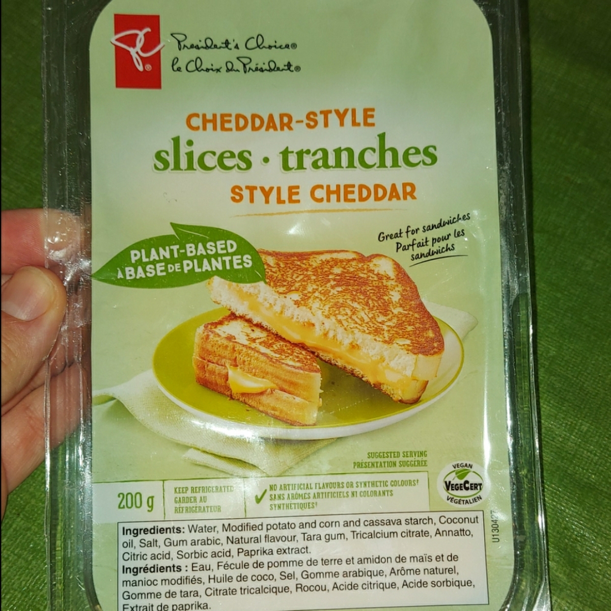 cheddar-style slices from President's Choice - Vegan Product Reviews ...