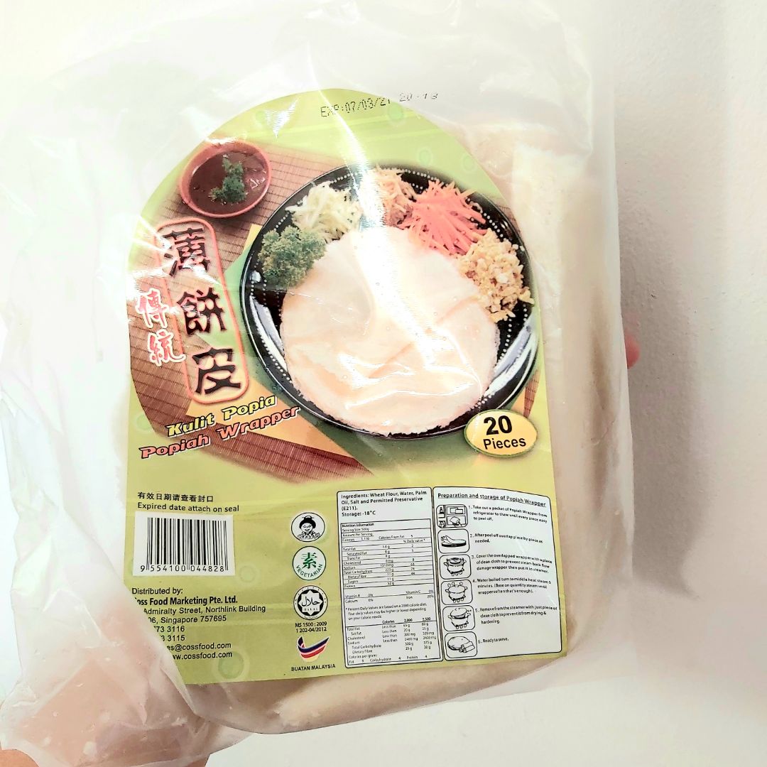 Popiah Wrapper from Coss Food - Vegan Product Reviews & Ratings | abillion