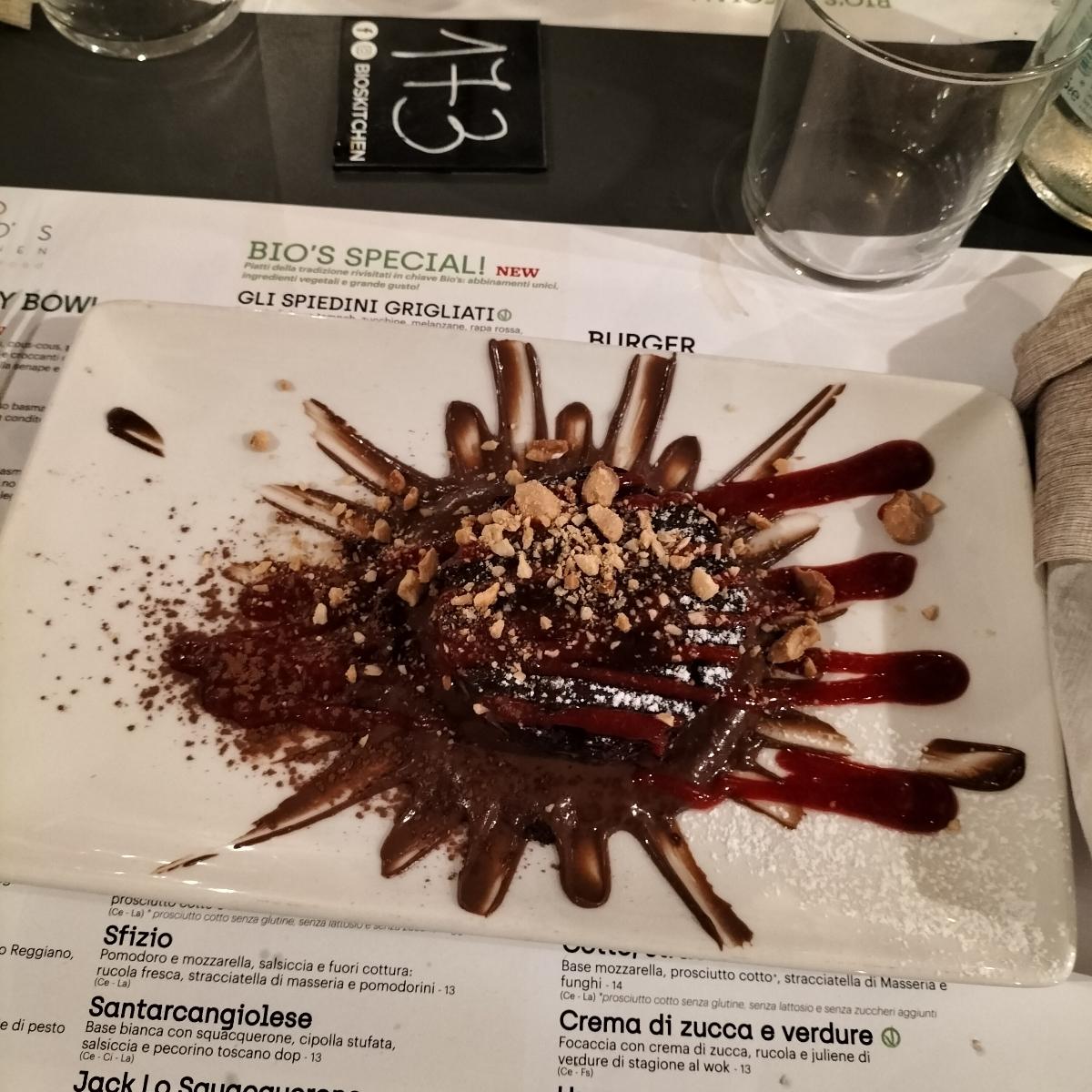 Brownies Ricoperto Di Cioccolato Fuso at Bio's Kitchen - Review by ...