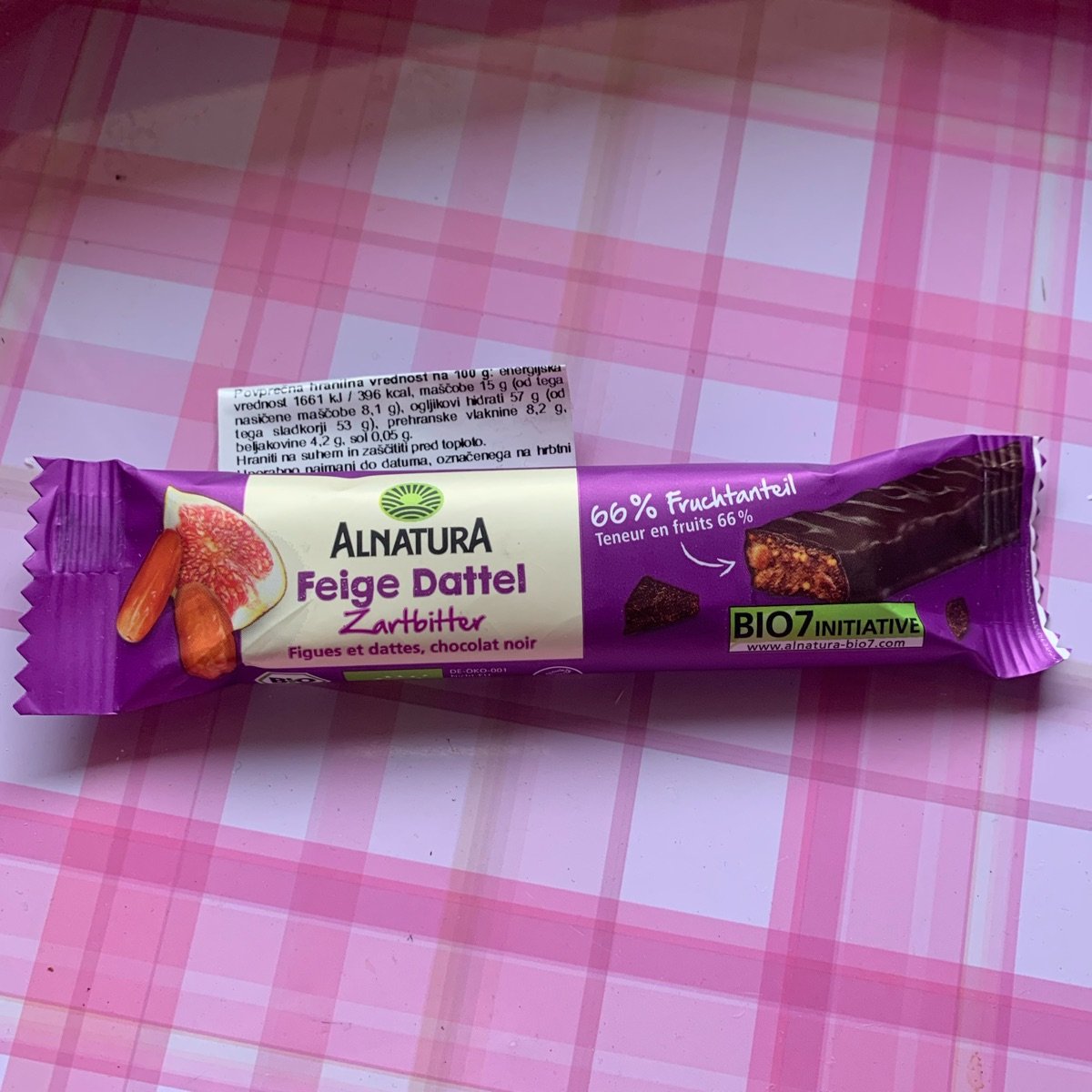 feige dattel riegel from Alnatura - Vegan Product Reviews & Ratings ...